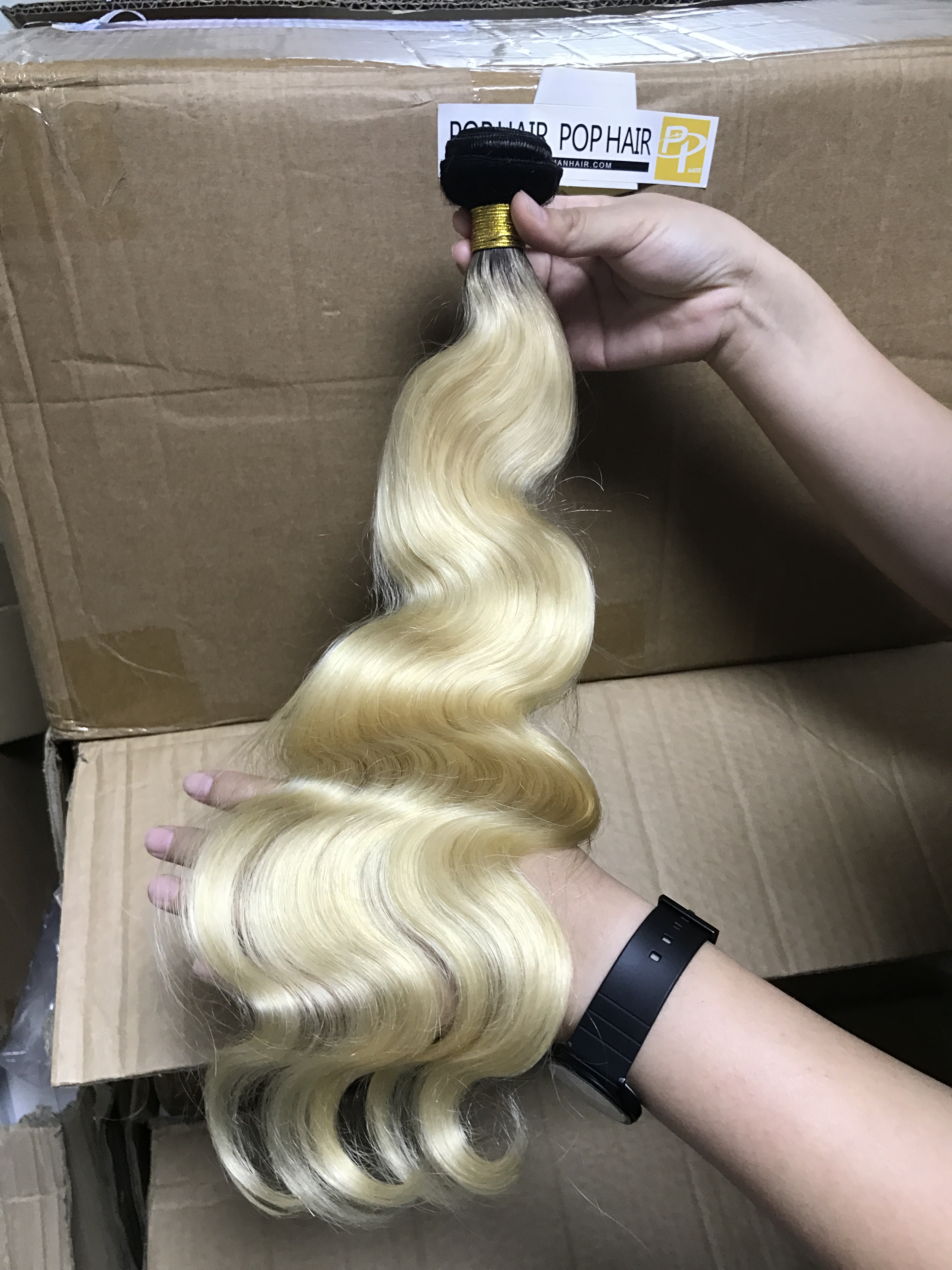 #613 2-3pcs+frontal,613 bundle deal